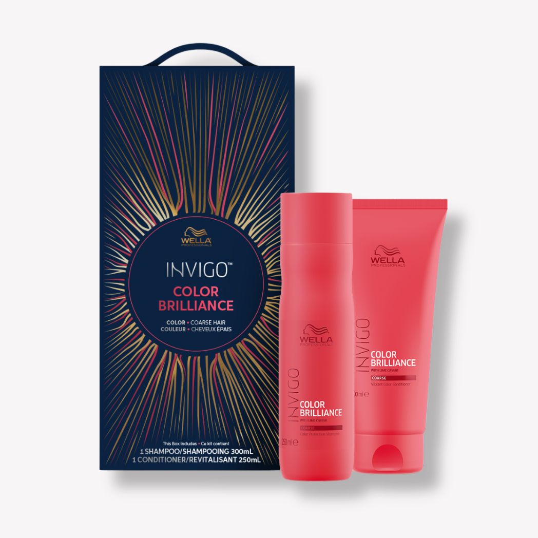 Wella Professionals Invigo Brilliance Thick Hair Holiday 2024 Kit ...