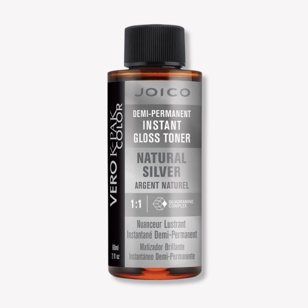 Joico Instant Gloss Toner Demi-Permanent Color Silver – Éléganza