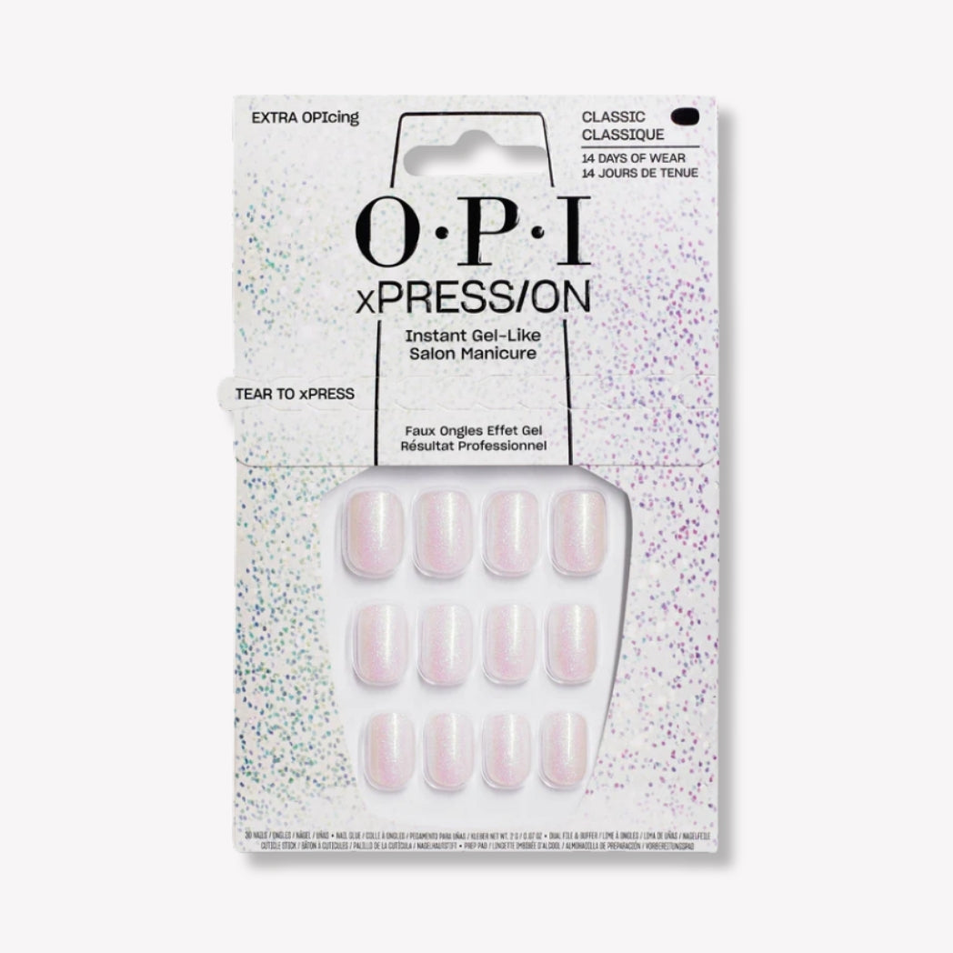 Opi - Prothèses d'ongles complètes xPRESS/ON Extra OPIcing - Éléganza ...