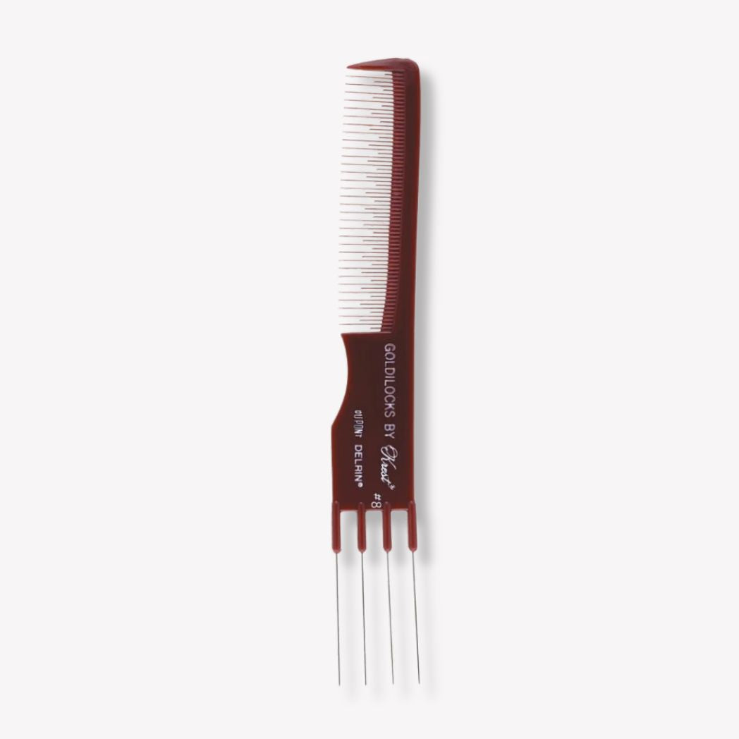 Goldilocks No.8 Metal Lift Comb – Éléganza
