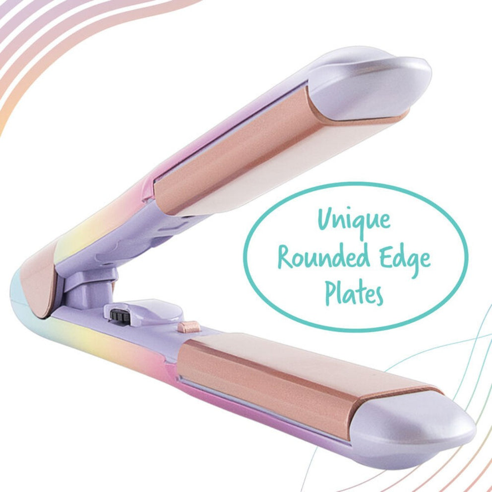 Chi - Vibes On The Edge Curved Flat Iron 1 " - Eleganza – Éléganza
